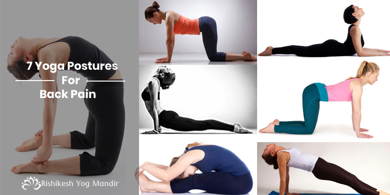 7 yoga postures for back pain | Yoga Teacher Training in Rishikesh